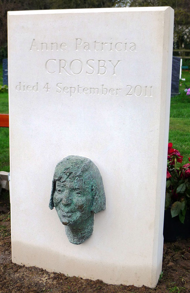 Annie's Memorial head (2012) - Jon Edgar